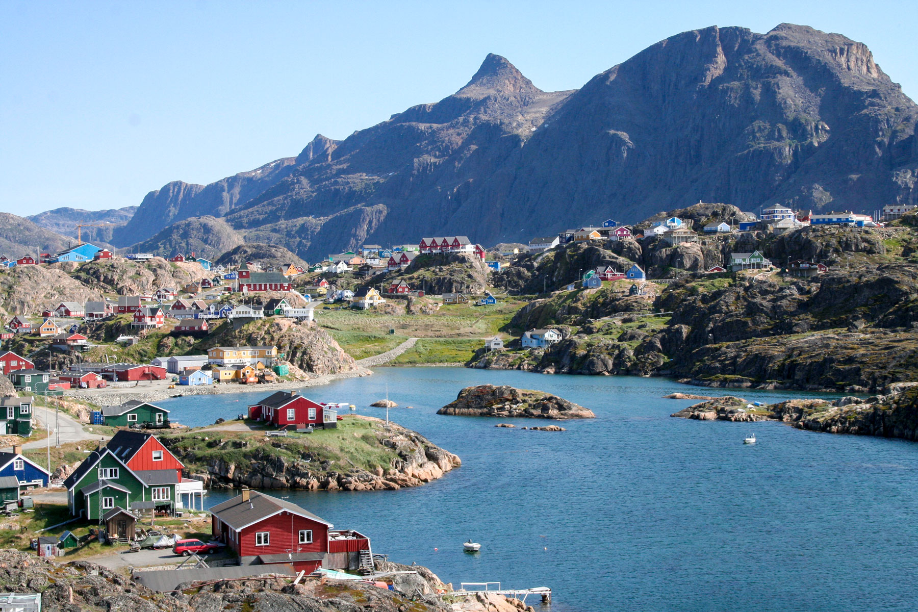 Political Map of Greenland - Nations Online Project