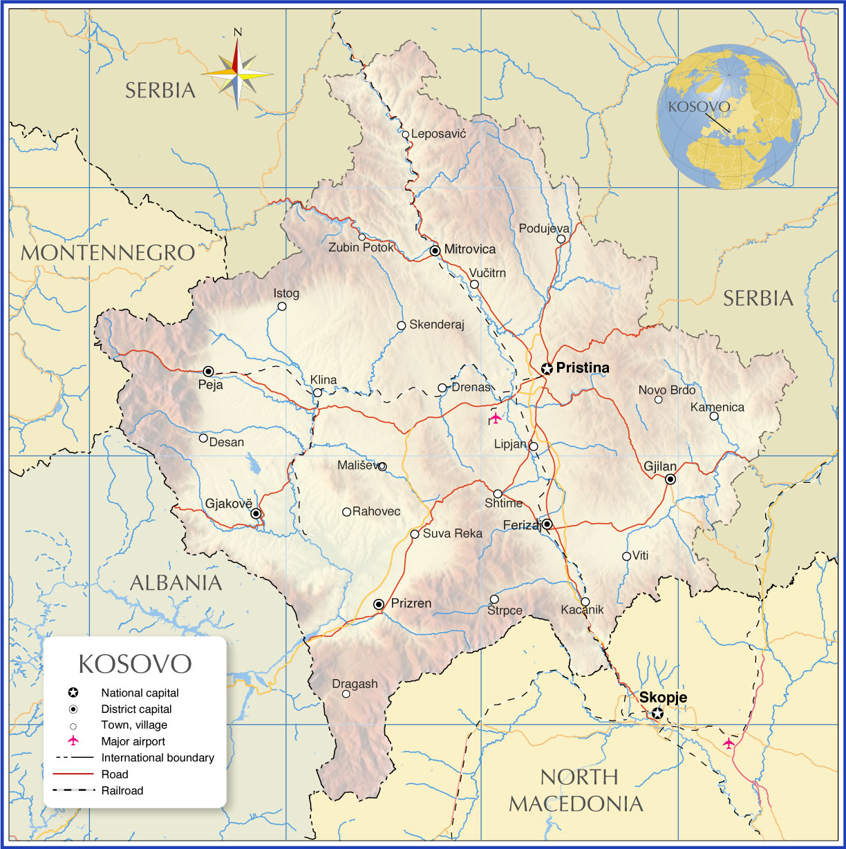 Kosovo - A Nations Online Project Country Profile