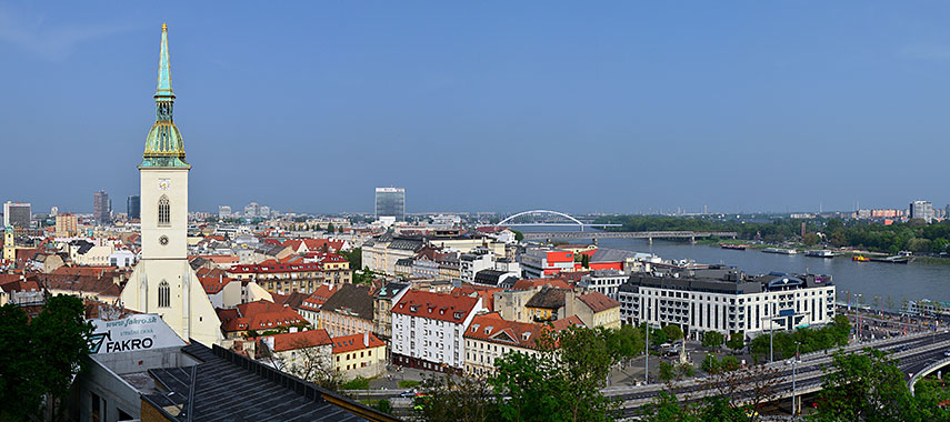 Google Map of Bratislava - Nations Online Project