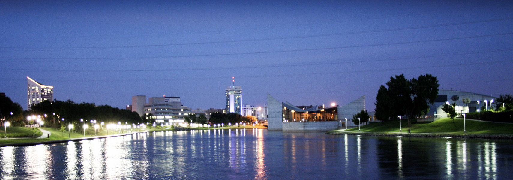 Wichita Ks At Night