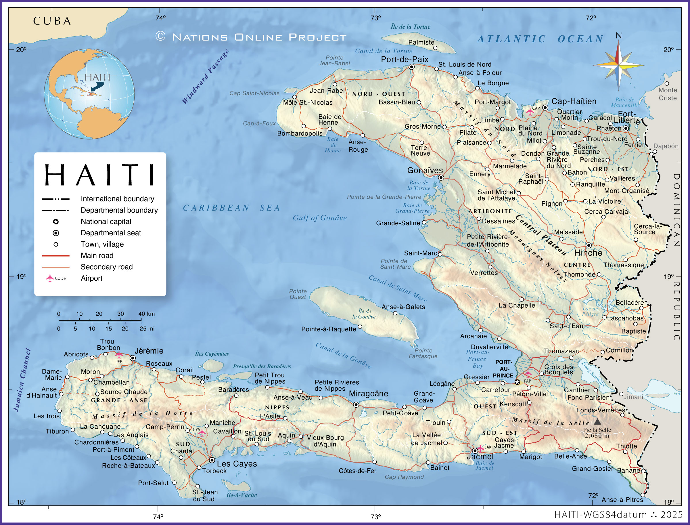 Haiti Map Jara